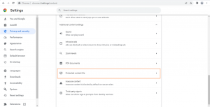 How to enable protected content in Chrome for Windows? - Video Hosting ...